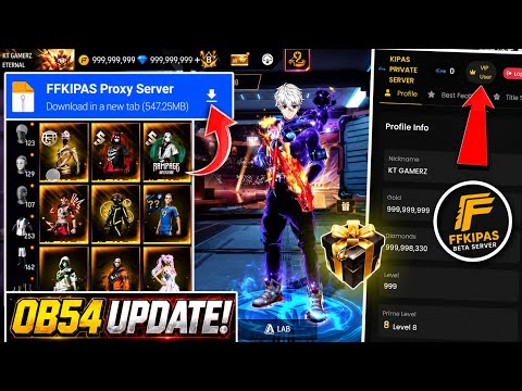 How to Download FFKIPAS Proxy Server | OB54 Update | 😱