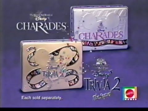 Disney Charades board game commercial 2000 - YouTube