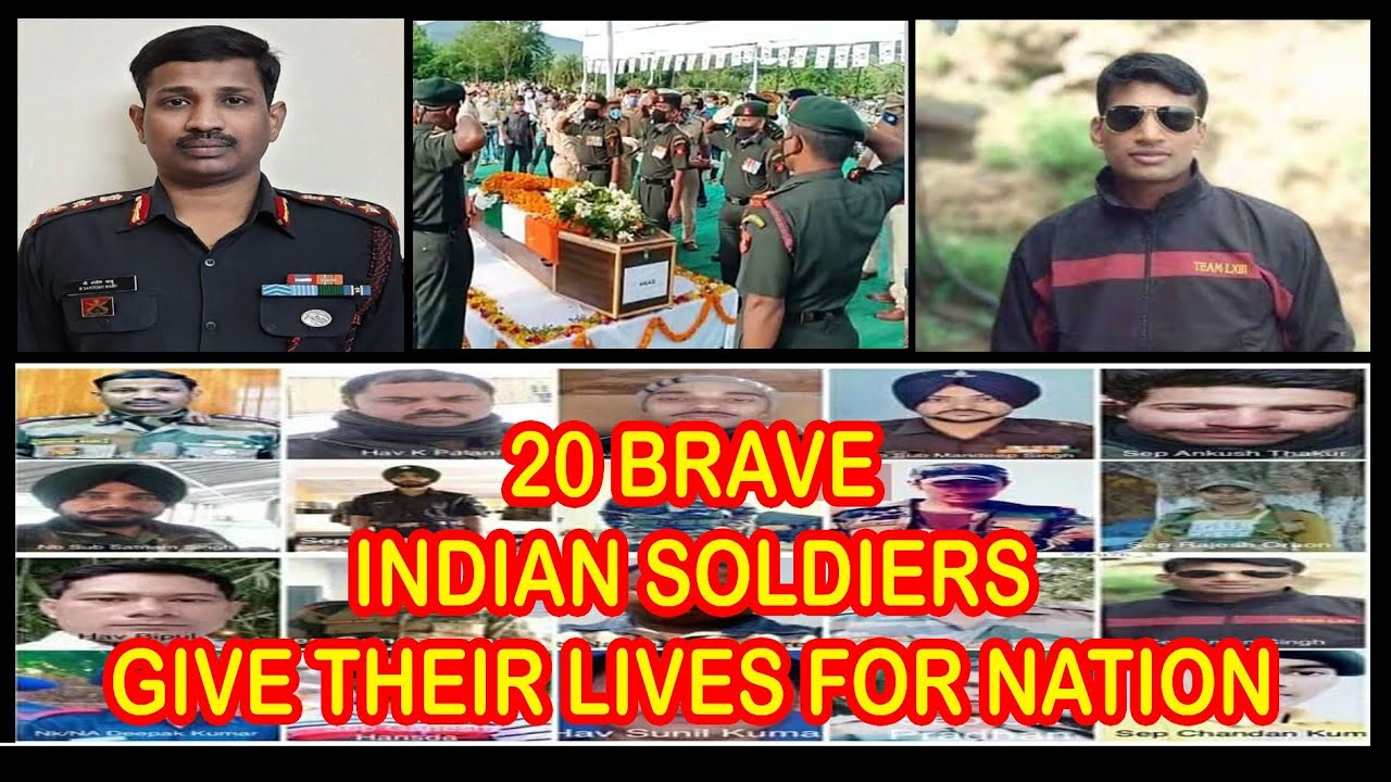 20 BRAVE INDIAN SOLDIERS GIVE THEIR LIVES FOR NATION, SHYAM TALK - YouTube