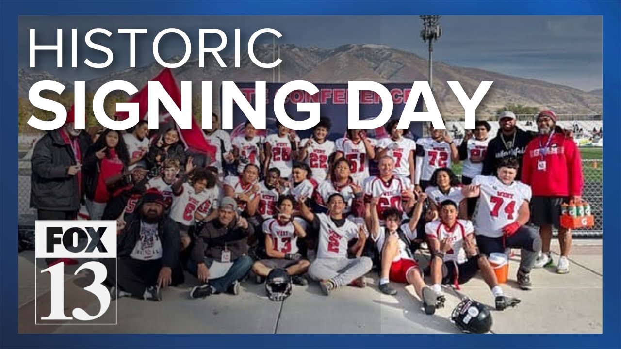 11 West High football players sign to D-1 schools in historic signing ...