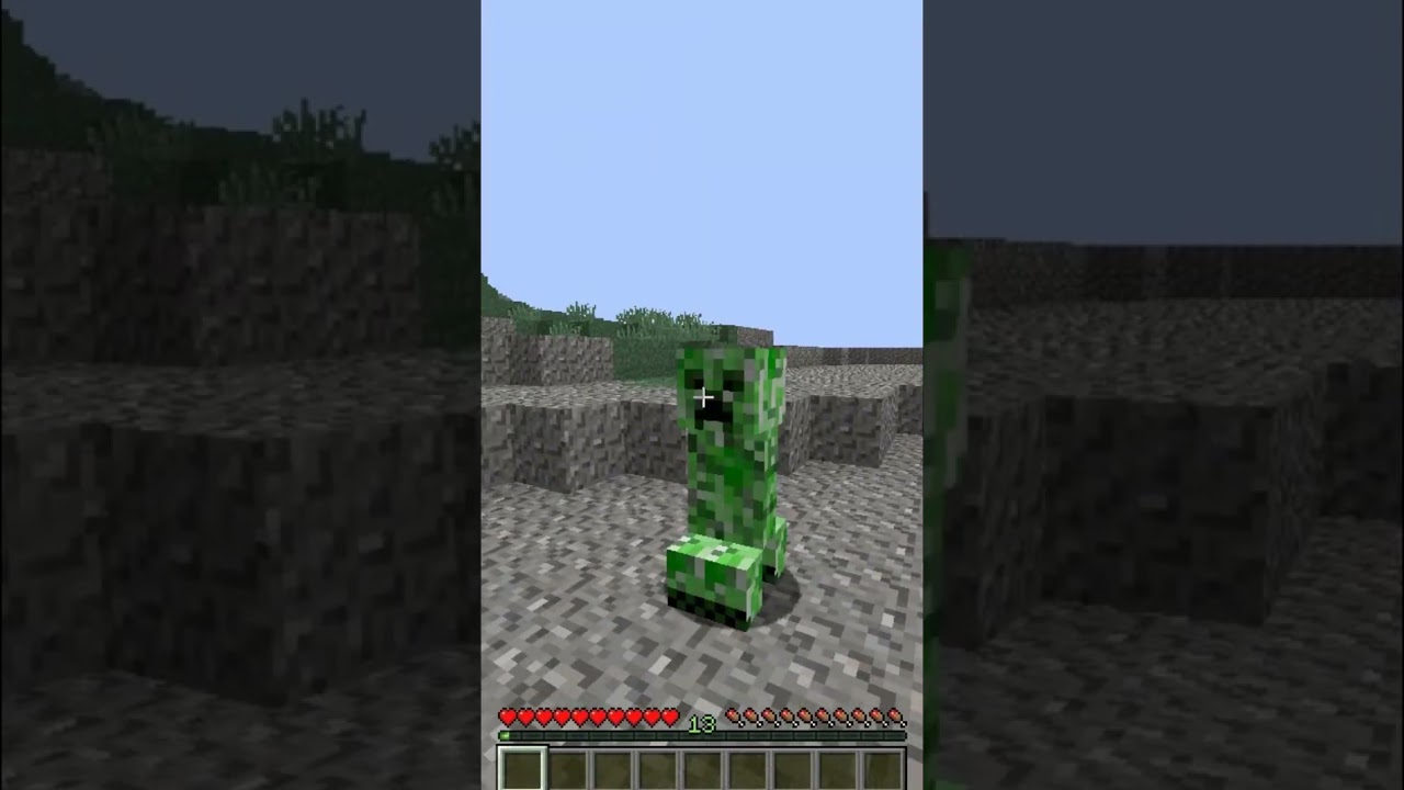 STOP CREEPER!! #shorts #shortsminecraft #shortvideo #gaming #minecraft ...