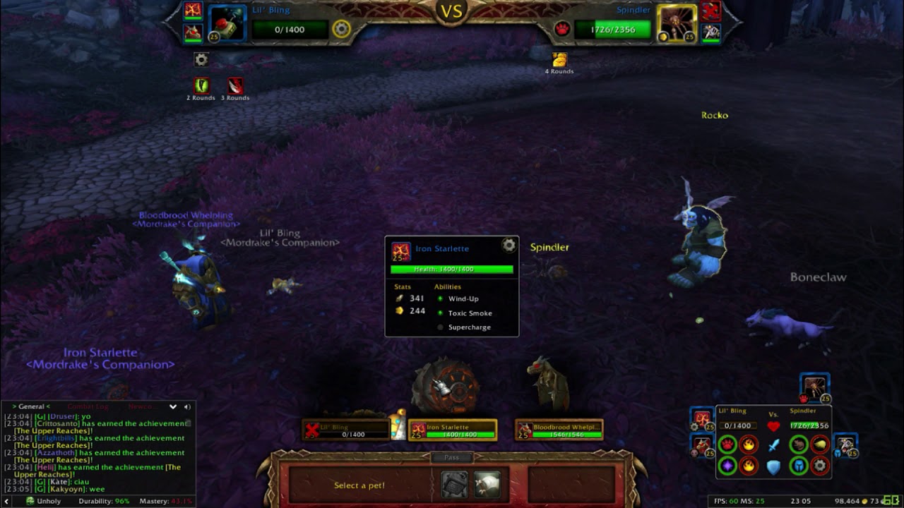 Battle Pet Revendreth - Eyegor - YouTube