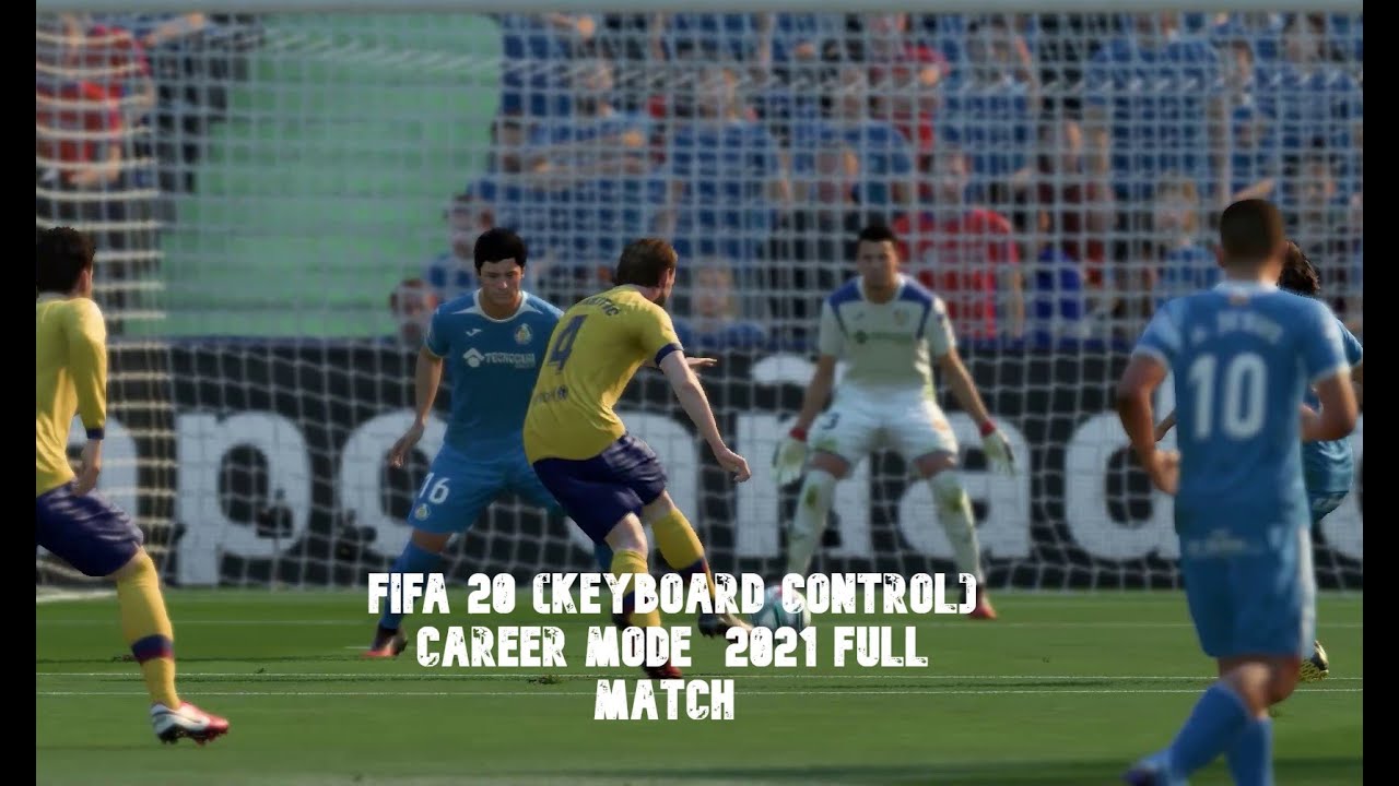FIFA 20 (KEYBOARD CONTROL)career mode 2021 full match #12 - YouTube