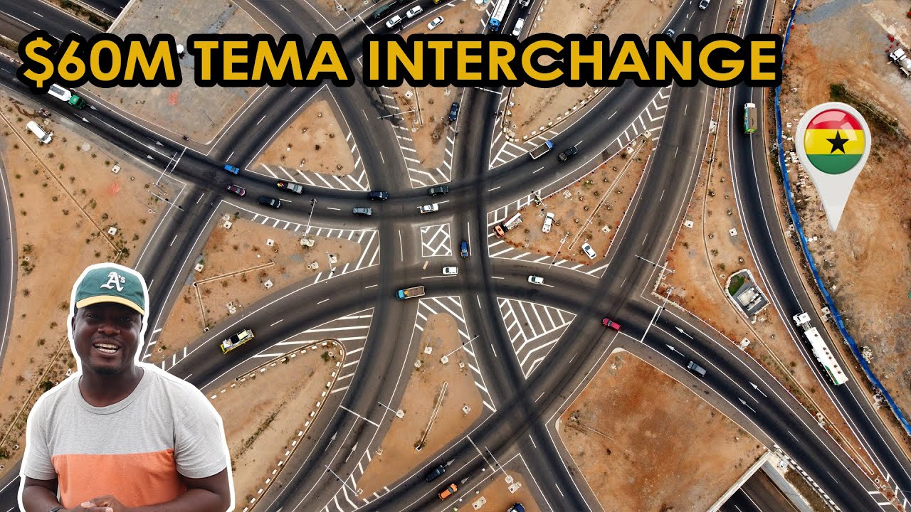 The $60Million Tema Motorway Interchange! - YouTube