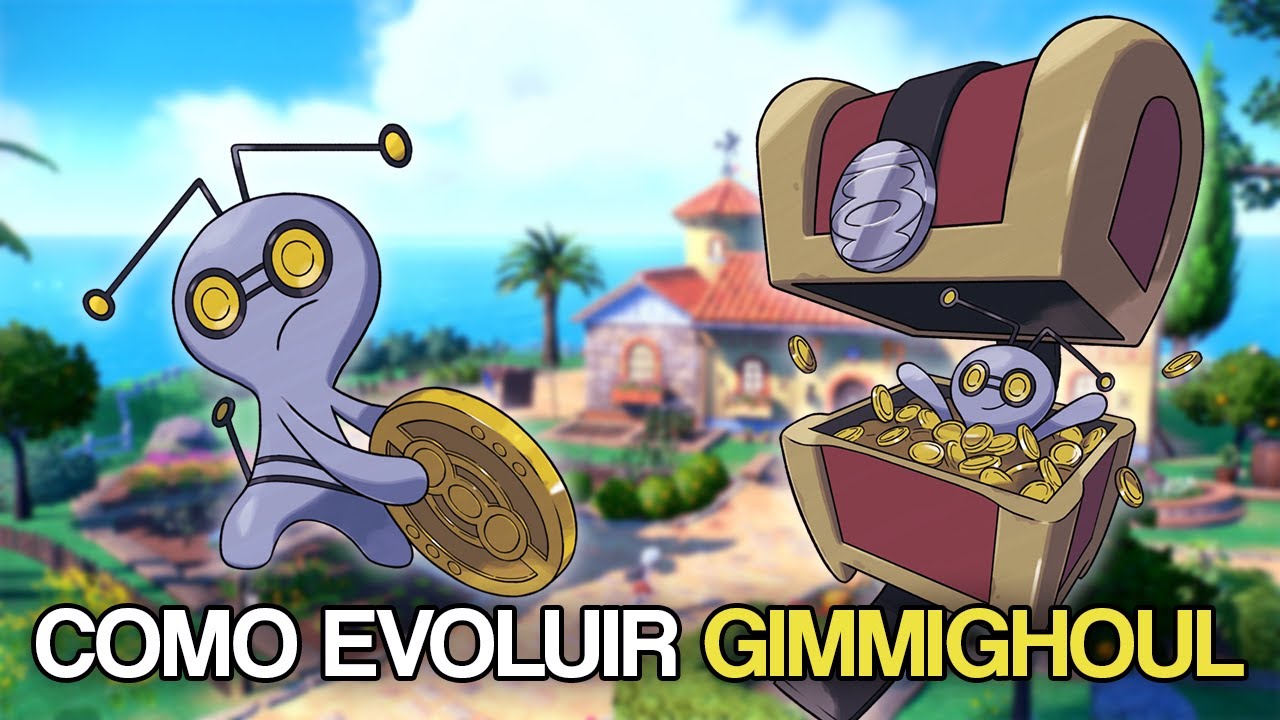 AONDE ENCONTRAR E COMO EVOLUIR GIMMIGHOUL NO POKEMON SCARLET & VIOLET ...