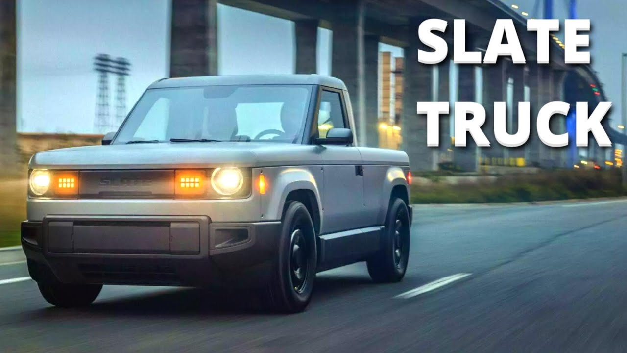 2026 SLATE Truck | Cheap $25K Electric Truck - YouTube