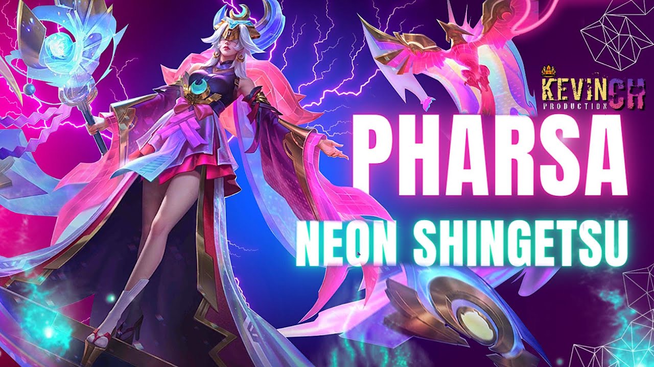 ♠️ SKIN 766 | Review Skin Pharsa Neon Shingetsu | Mobile Legends | MLBB - YouTube