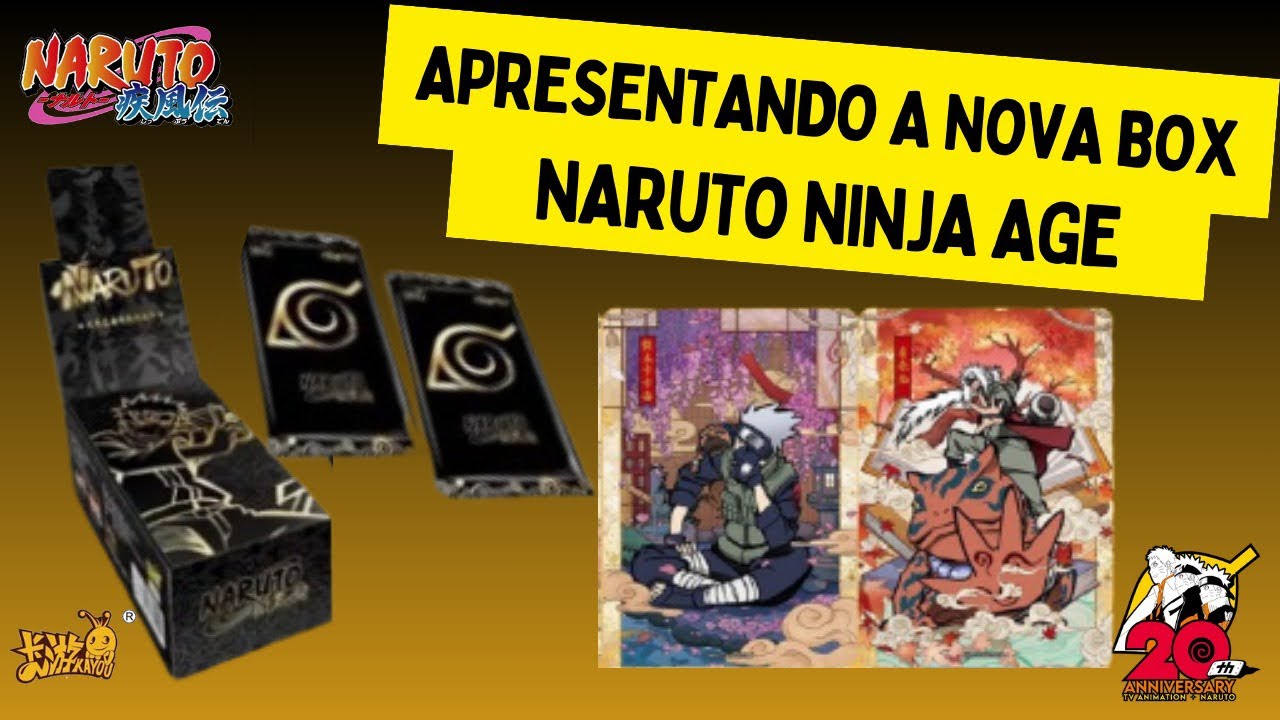 LANÇAMENTO NARUTO KAYOU - NARUTO NINJA AGE BOX - Apresentação (PT-BR ...