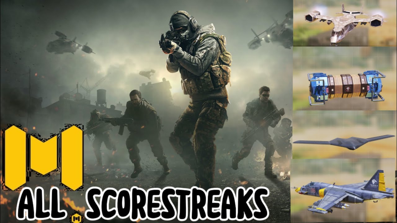 CODM ALL SCORESTREAKS SHOWCASE 2022 - YouTube