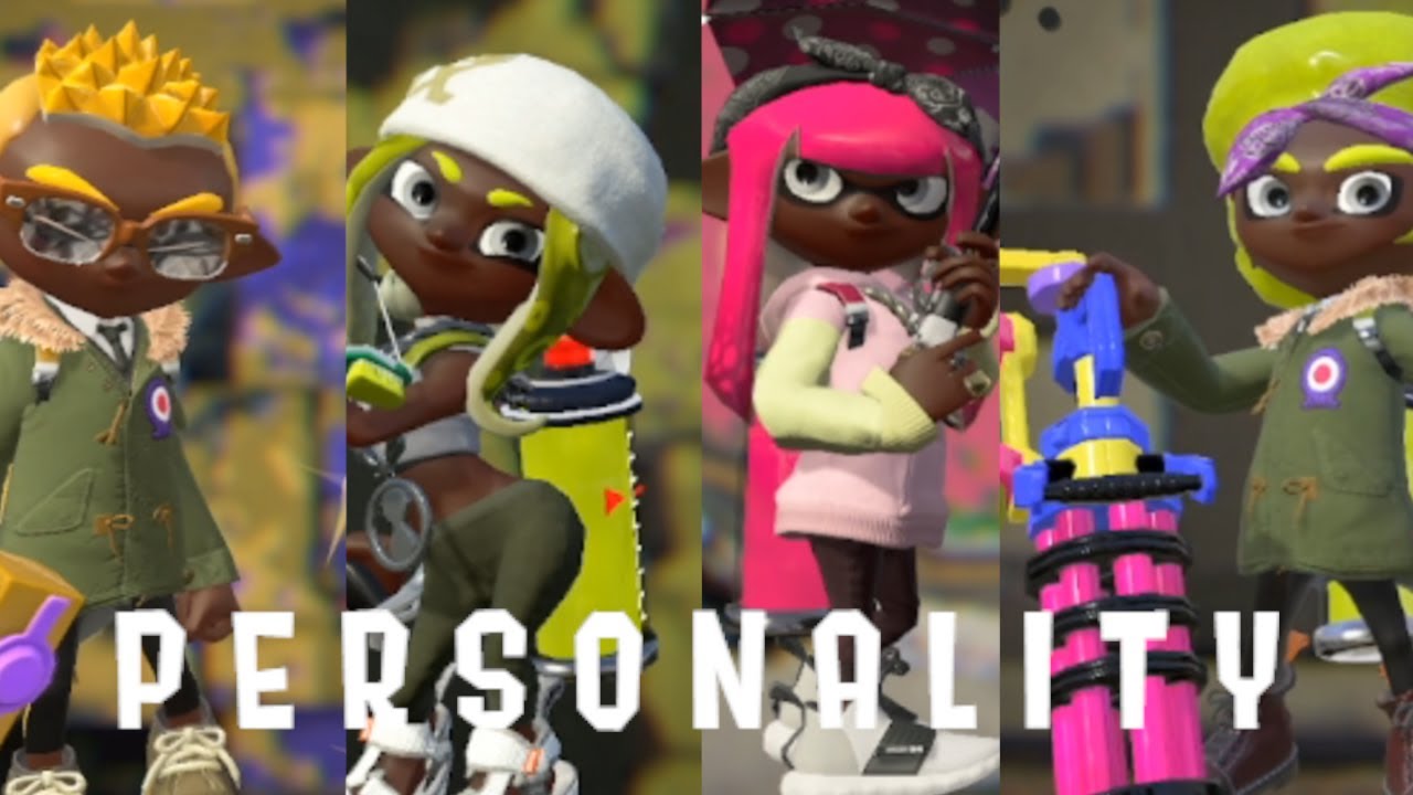 Splatoon Victory Poses are wild - YouTube