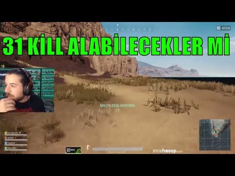 UNLOST PUBG TAKIMIYLA 31 KİLL ALMA CHALLENGE YAPIYOR