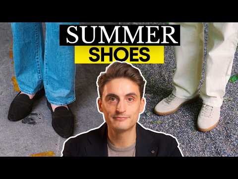 The Only 3 Summer Shoes Every Man Needs