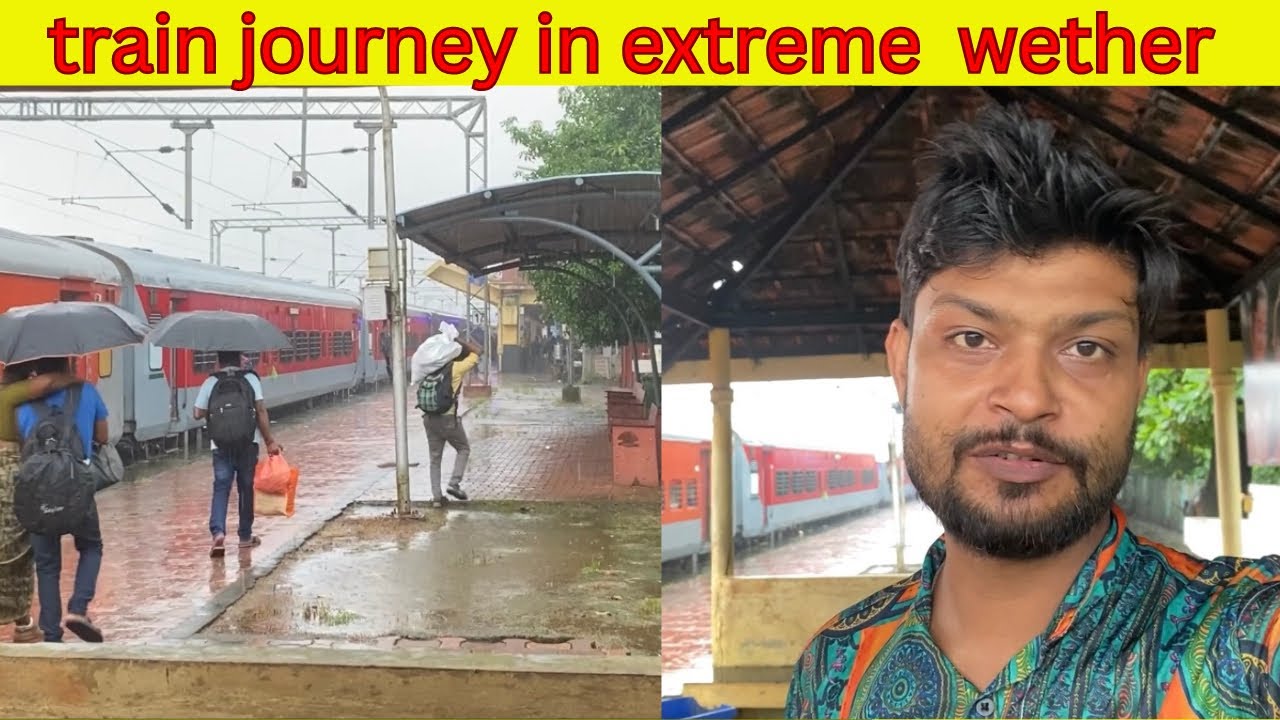 Mangala Lakshadweep Express train | part 2 | Konkan railway in monsoon ...