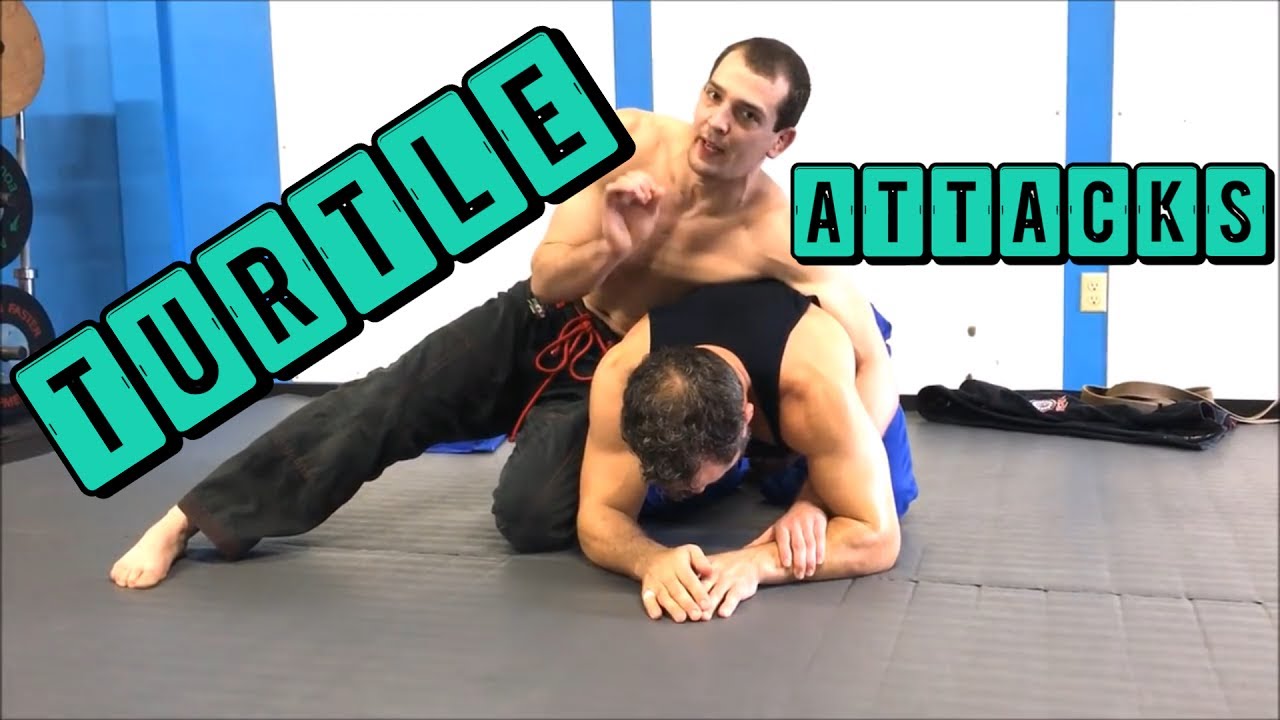 3 simple attacks when your opponent is in the turtle position - YouTube