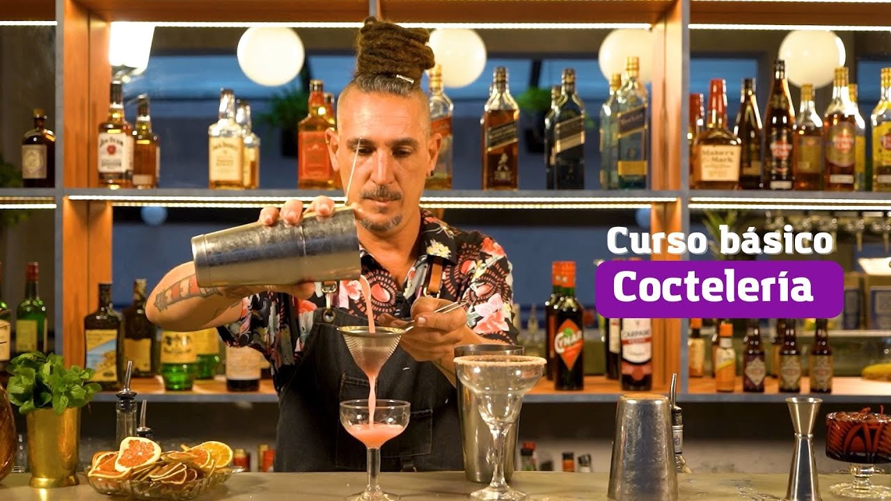 Curso de coctelería y bartending online - curso de bartender - YouTube