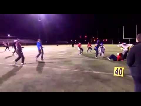 YFL WINTER LEAGUE CHAMPIONSHIP GAME 2014- Wagschal makes a big play on ...