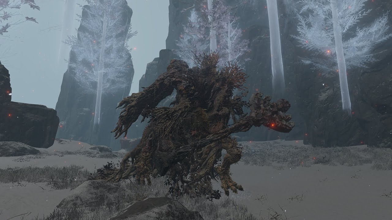 Lore Accurate Tarnished vs Consecrated Snowfield Putrid Avatar (Elden ...