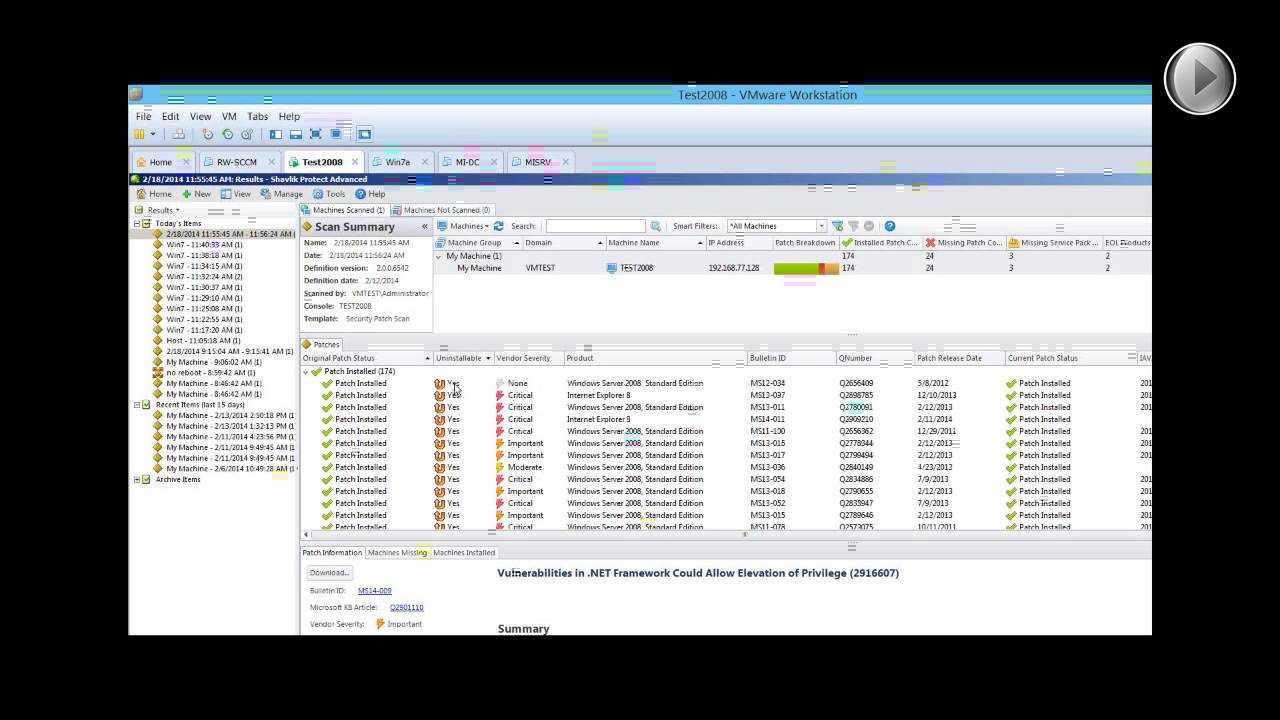 Shavlik Protect Demo - 3rd Party Patch Management - YouTube