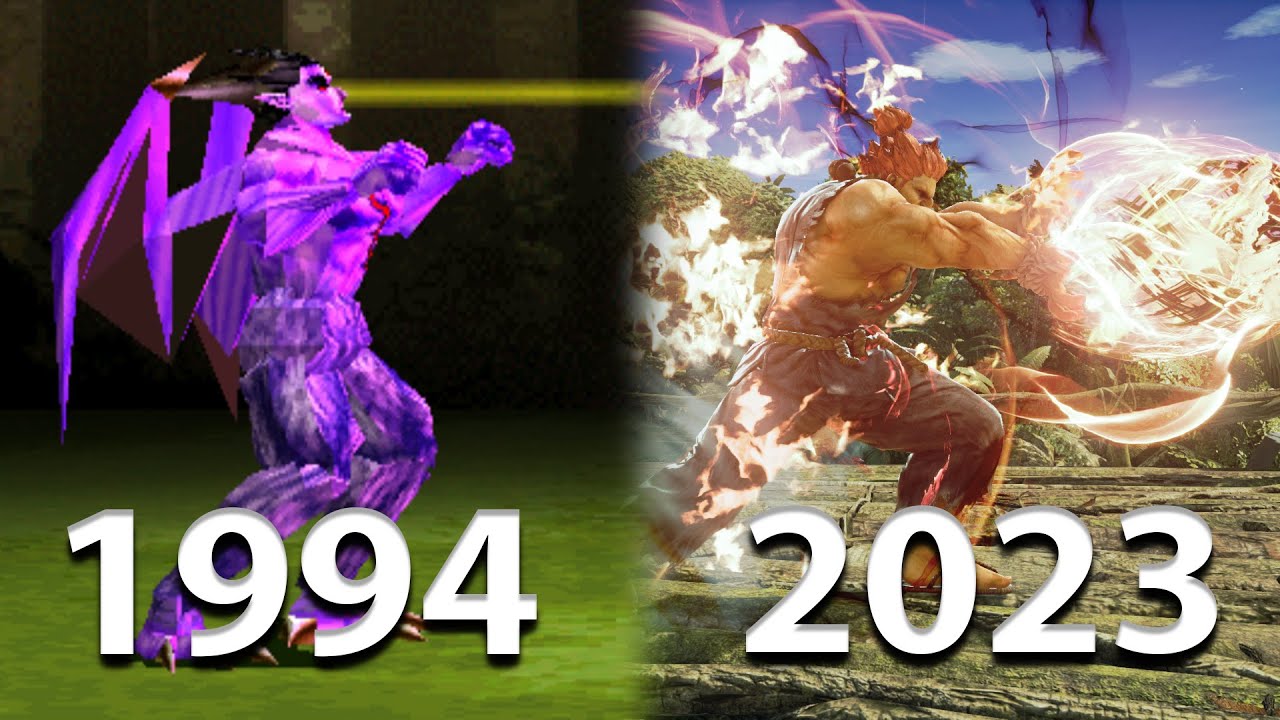 Evolution of Projectiles in TEKKEN [1994 - 2023] - YouTube