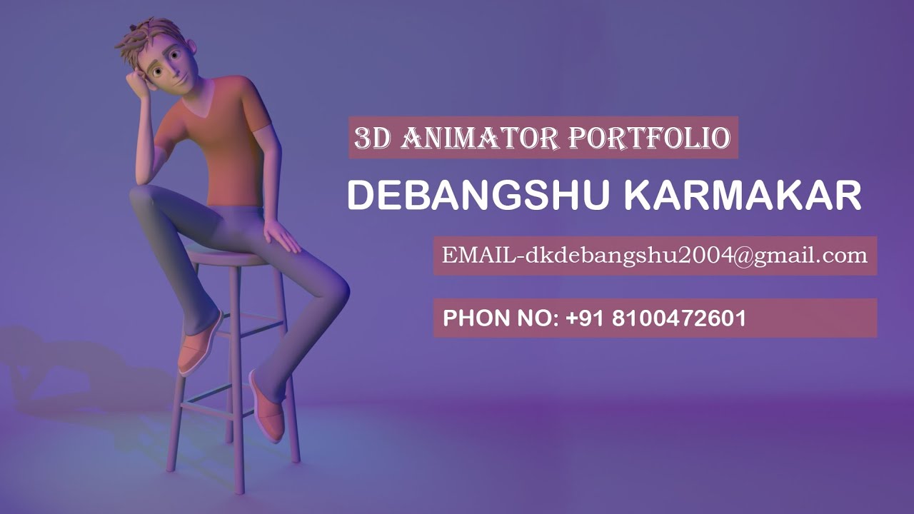 3D Animation portfolio 2024 | 3D Animation Showreel | Demo Reel ...