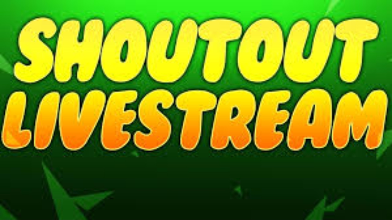 SHOUT OUT LIVE STREAM!!! GAIN ACTIVE SUBS FAST / ROAD TO 2K SUBS - YouTube