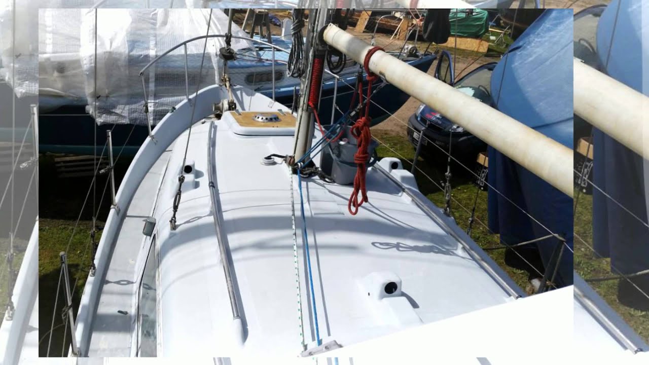 27ft Kent class motor sailer - YouTube