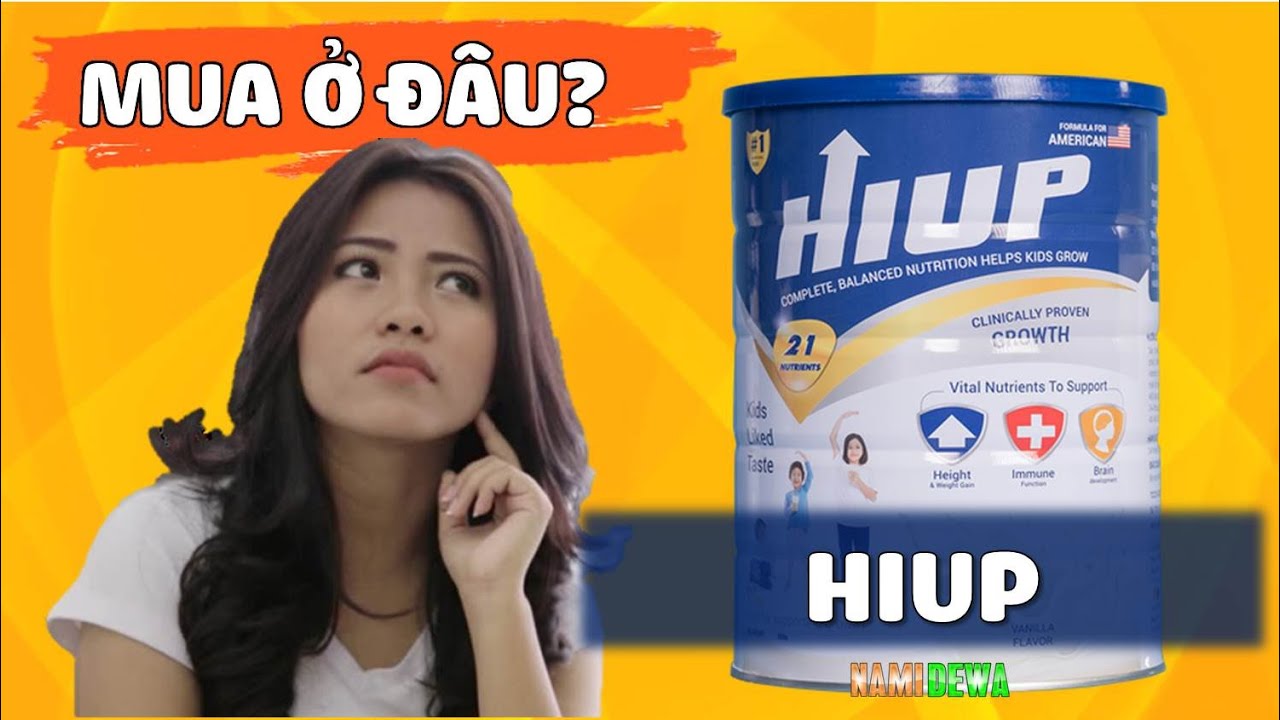 Hiup Chính Hãng Mua Ở Đâu? Sữa tăng chiều cao Hiup Có Tốt Không ...