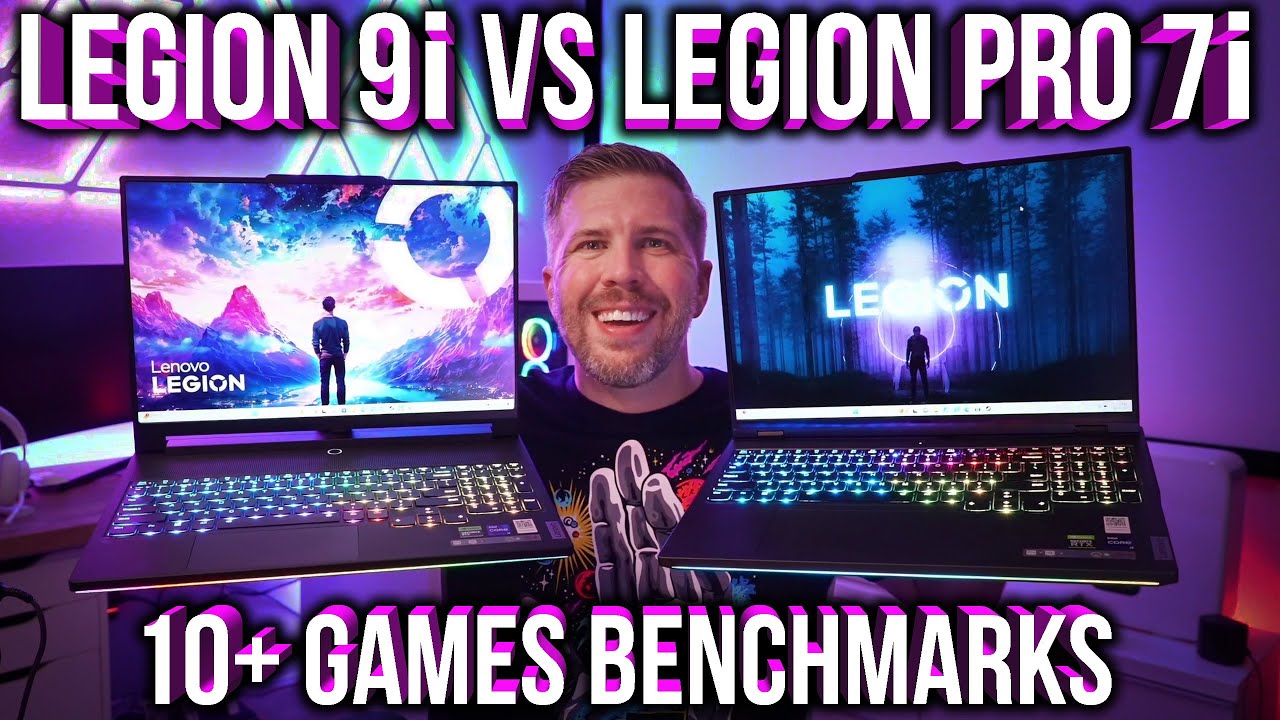 Legion 9i vs Legion Pro 7i Review! 10+ Game Benchmarks, Display ...