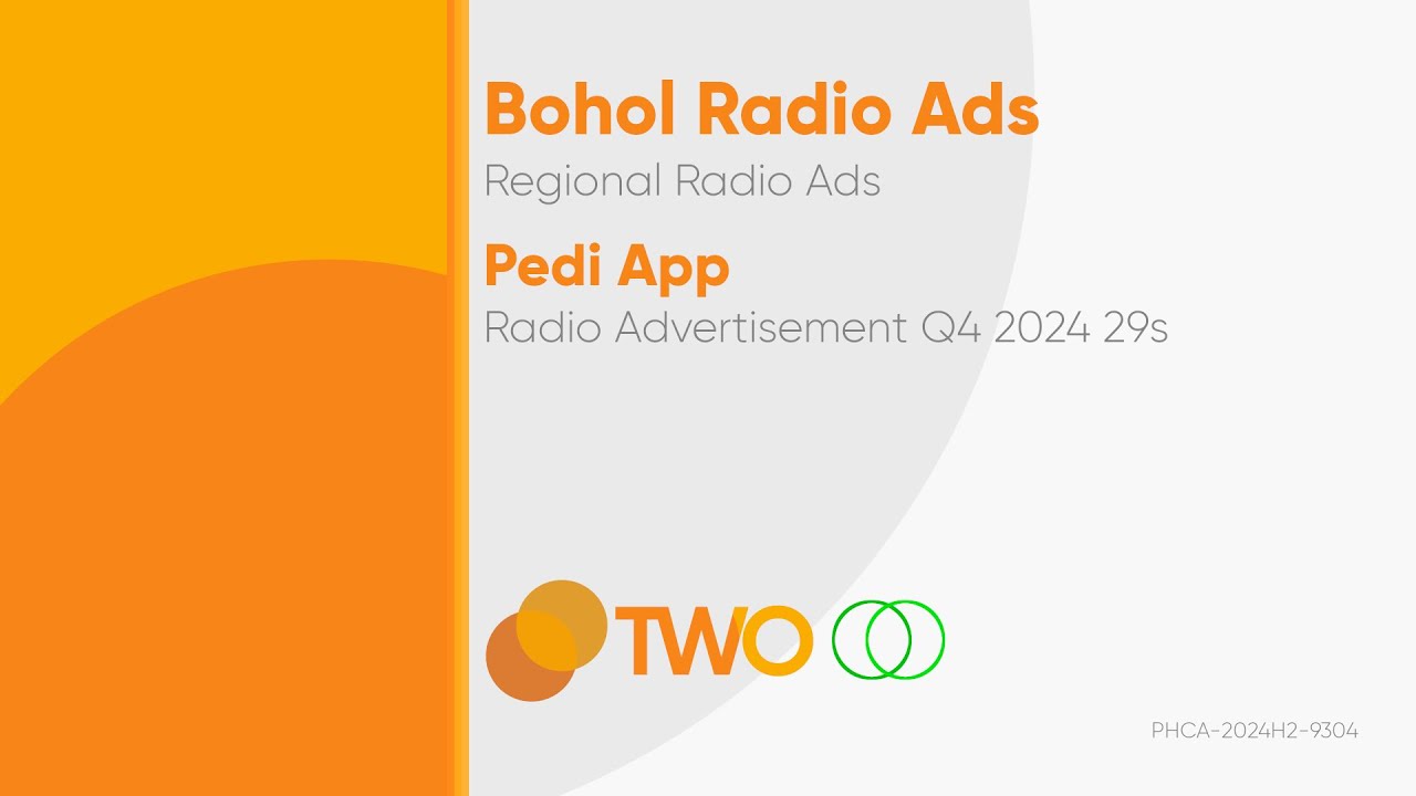 Pedi App Radio Ad Q4 2024 29s (Bohol) - YouTube