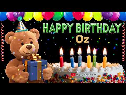 Oz Happy birthday To You - Happy Birthday song name Oz 🎁 🎂