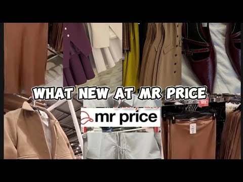 WHAT NEW AT MR PRICE //2025 AUTUMN and winter fashion - YouTube