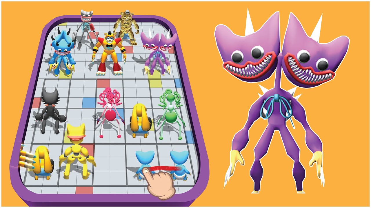 Merge Master Blue Monster: Funny Game All Levels Gameplay (iOS,Android ...