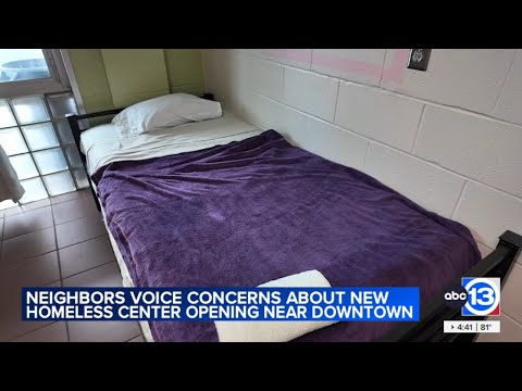 Neighbors voice concerns about new homeless center opening near downtown Houston