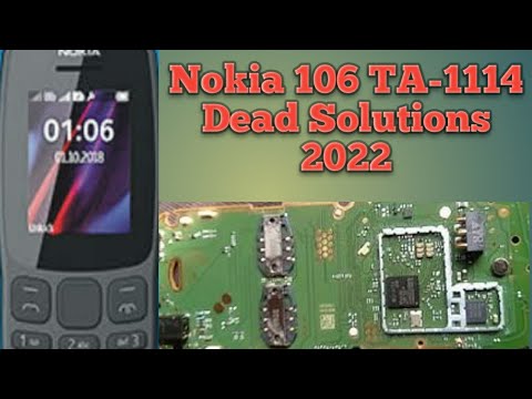 Nokia 106 TA-1114 Dead Solutions||2022 Nokia keypad ways # ...