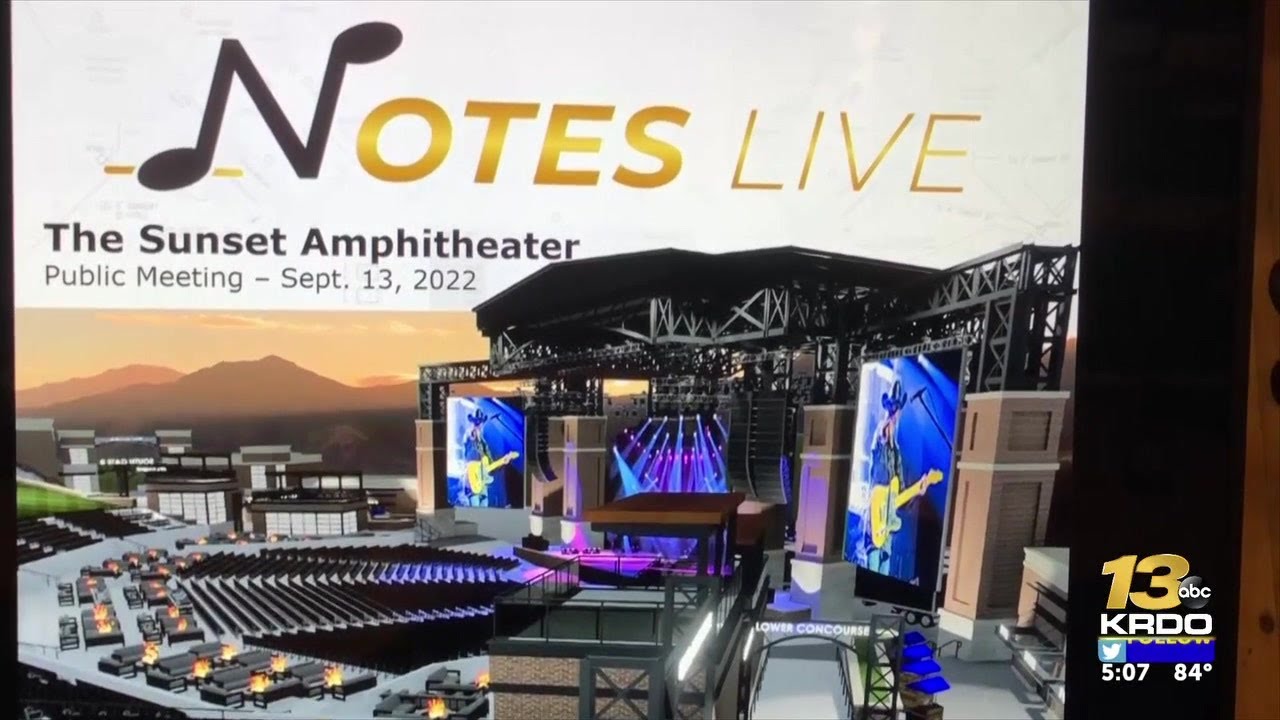 Public meeting for Sunset Amphitheater happening tonight in Colorado ...