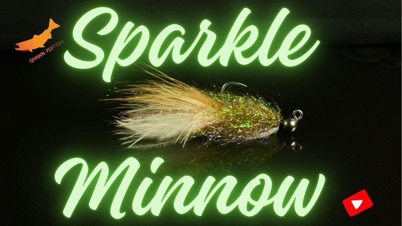Sparkle Minnow for Trout and Bass- Fly Tying Tutorial - YouTube