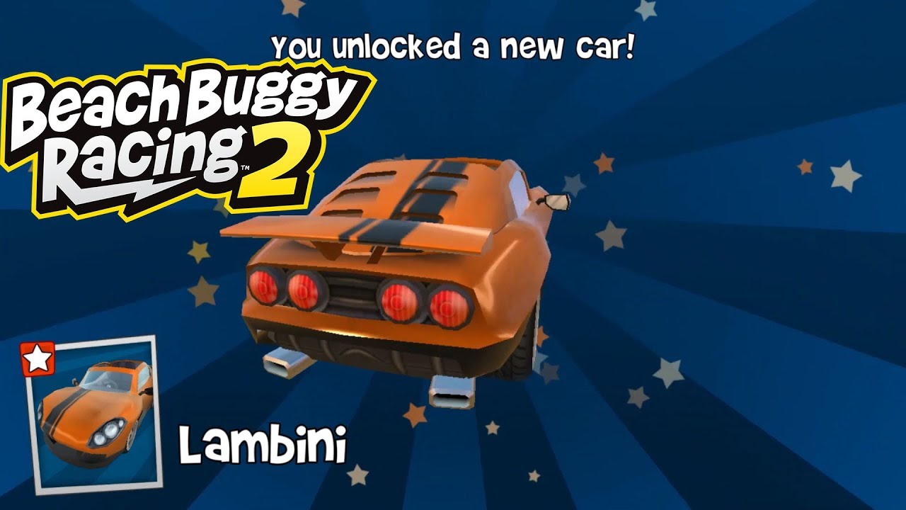 Beach Buggy Racing 2 - Lambini Car Unlock - YouTube