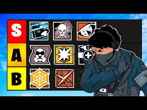 UPDATED 2025 BEST R6 TIER LIST!!! - YouTube