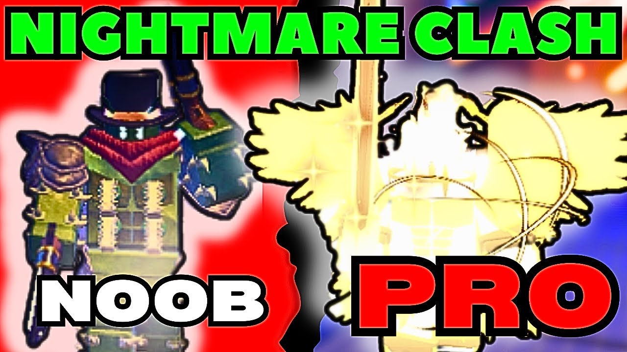 I went NOOB to PRO in NIGHTMARE CLASH (Roblox) - YouTube