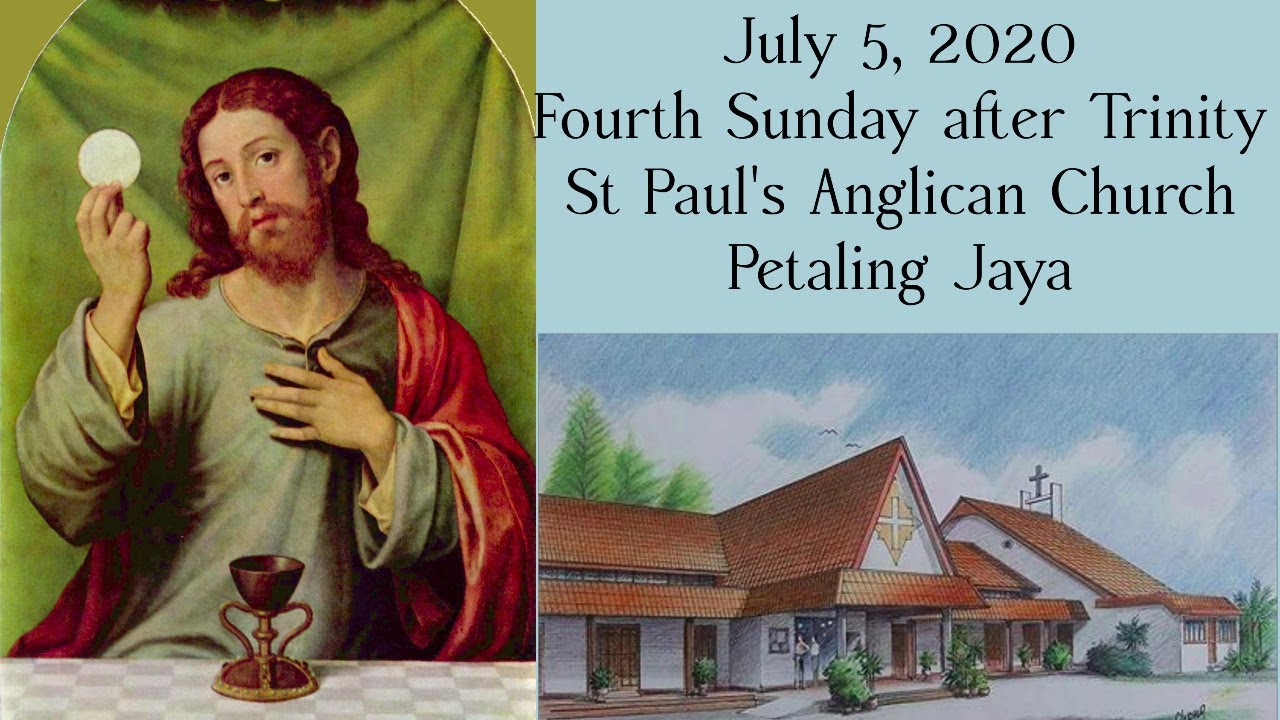 Holy Communion Service (July 5 2020, Fourth Sunday after Trinity) - YouTube