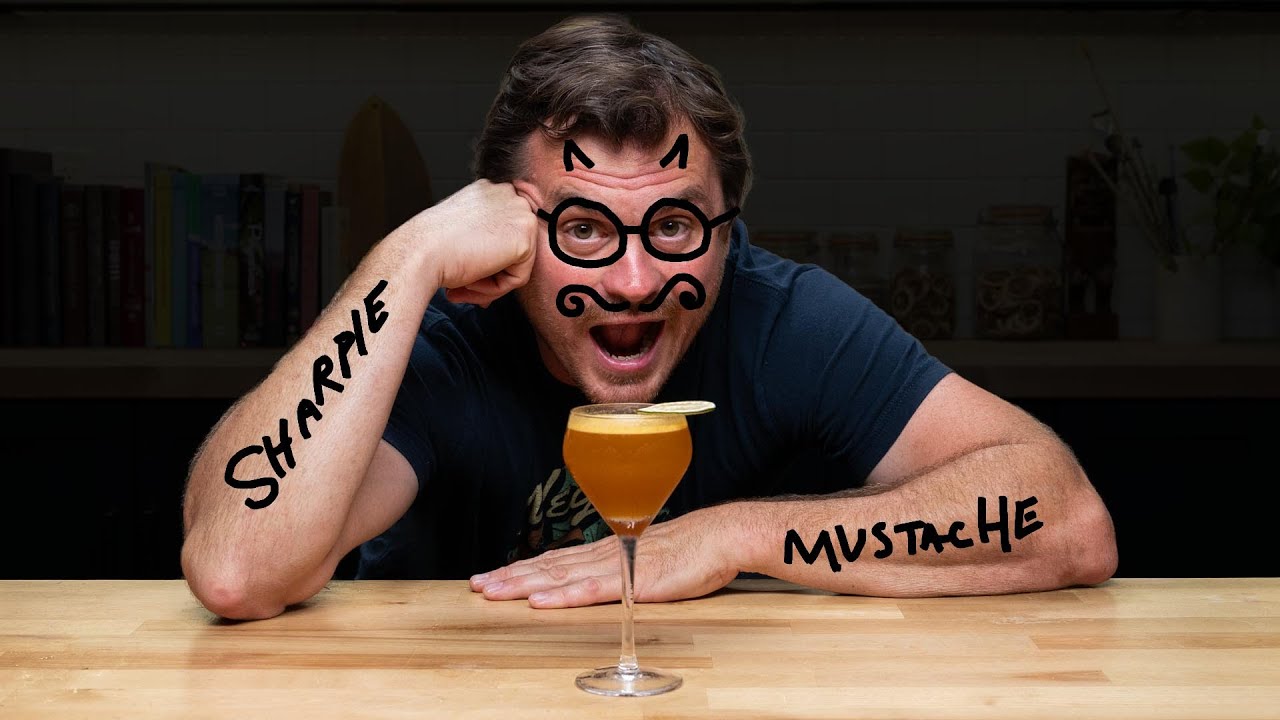 Don't fall asleep with your shoes on! The Sharpie Mustache - YouTube