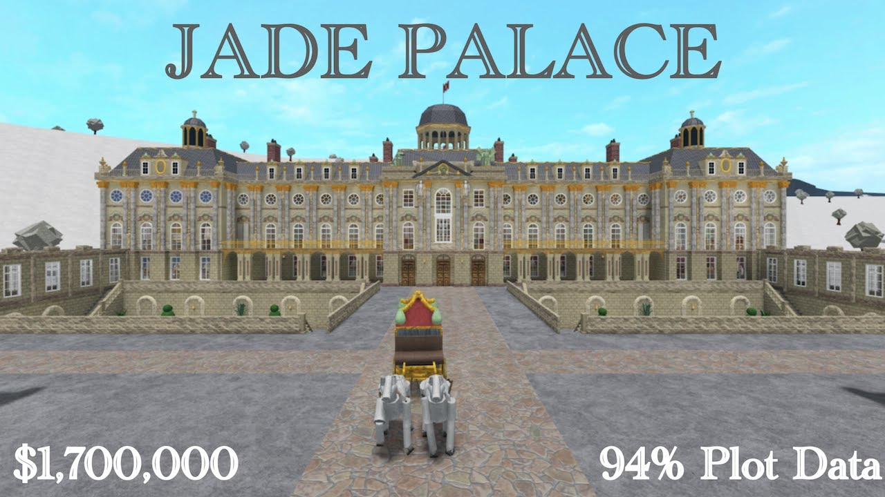 The JADE PALACE of DREAMS (Full Tour) | Bloxburg - YouTube