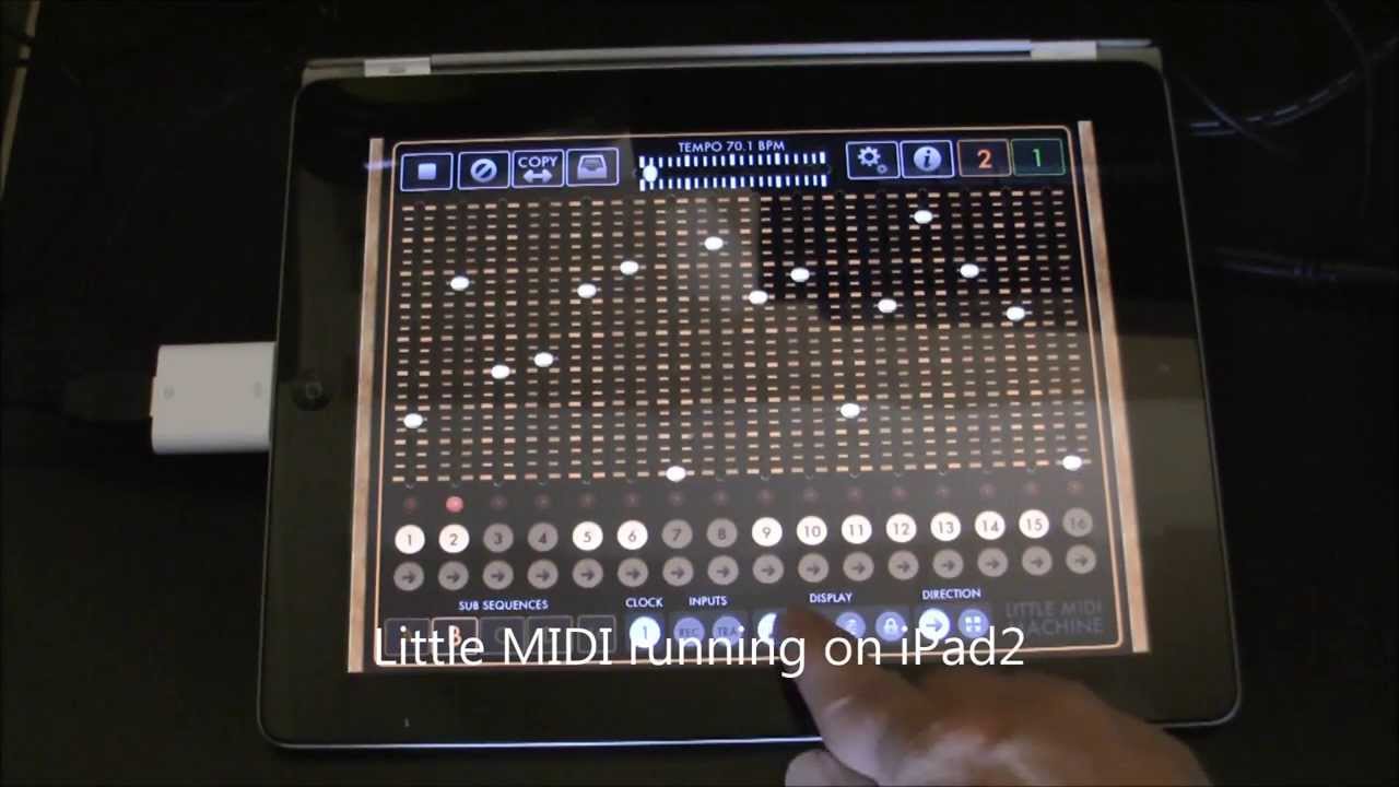 QuNexus CV out to Roland SH-101 Demo - YouTube