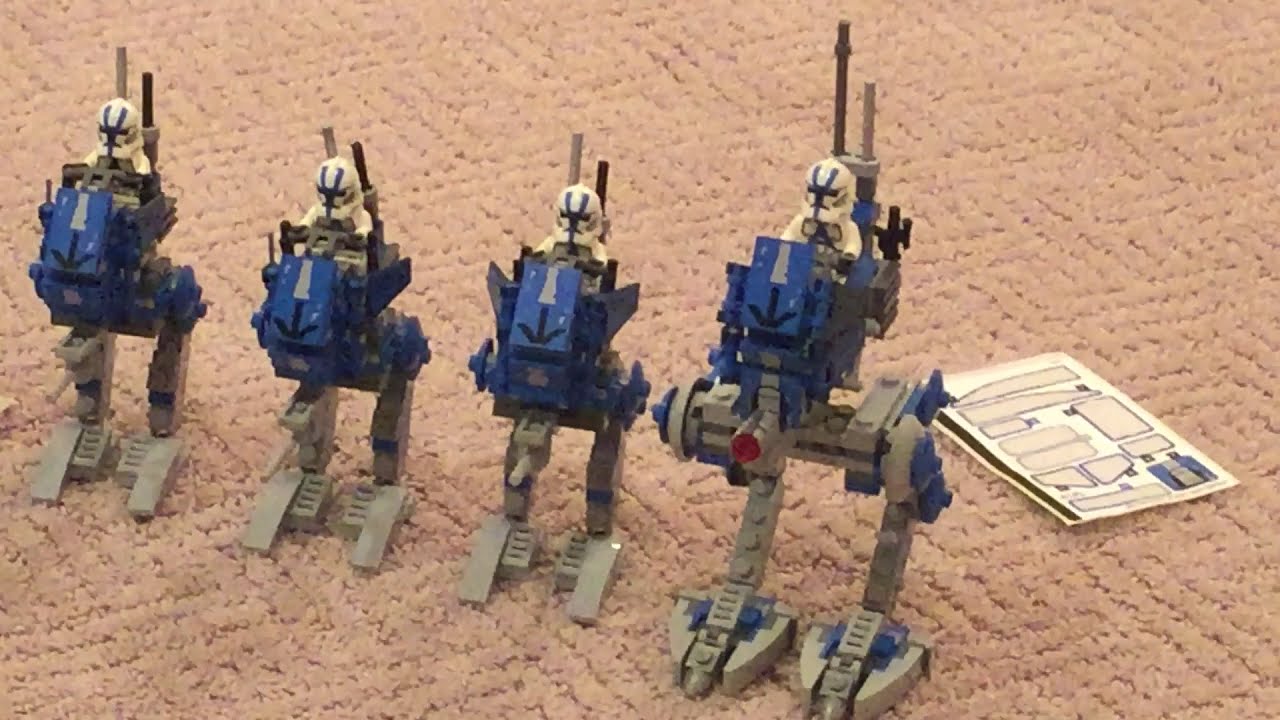 LEGO Republic News and Semi-Vlog! Cool 501st At-Rts! - YouTube