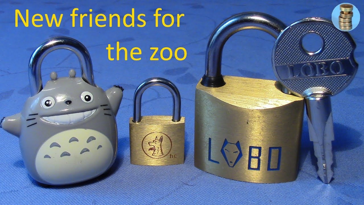 (picking 532) New animal padlocks for my zoo - thanks a lot to 'vde ...
