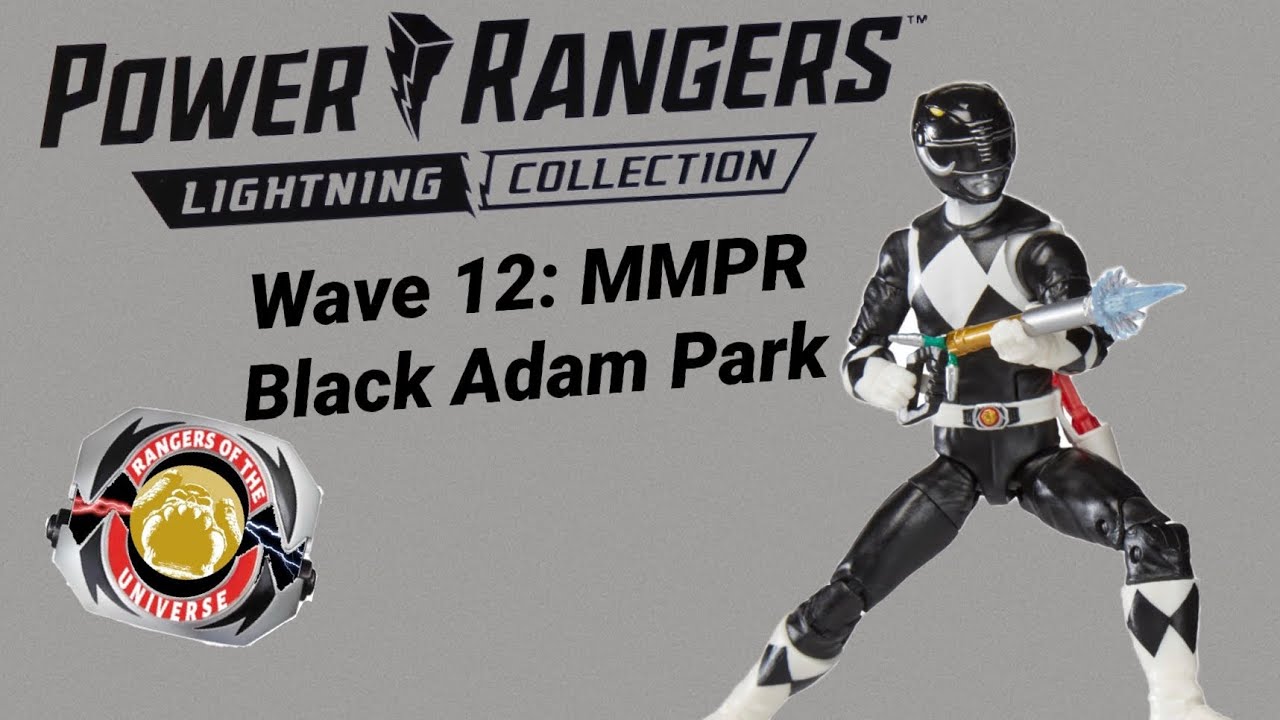 Power Rangers Lightning Collection Wave 12 Mighty Morphin Black Ranger ...