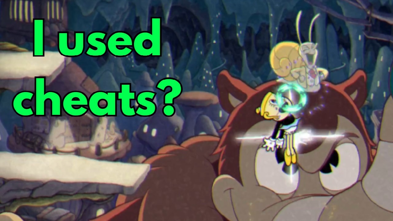 I Used CHEATS to get the WORLD RECORD in Cuphead's DLC - YouTube