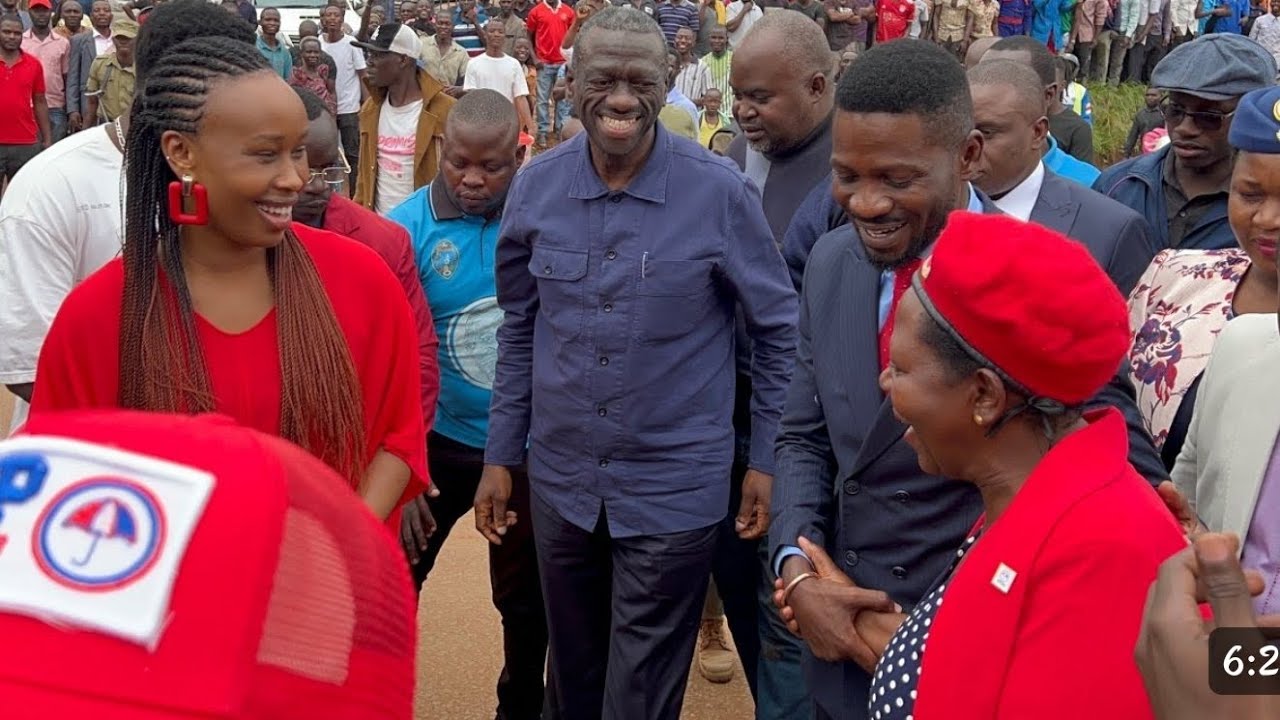 BOBI WINE LIVE IN OPENING NUP NEW OFFICES AT MAKERERE KAVULE - YouTube