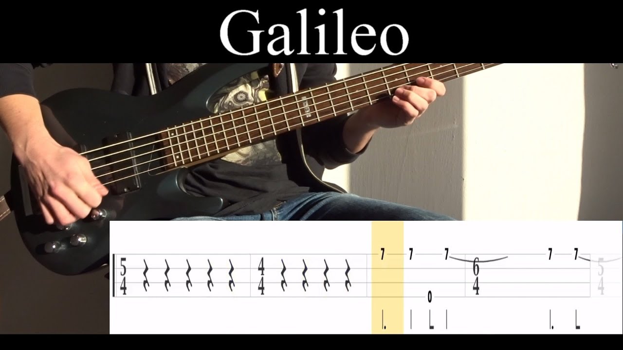 Galileo (Puscifer) - Bass Cover (With Tabs) by Leo Düzey - YouTube