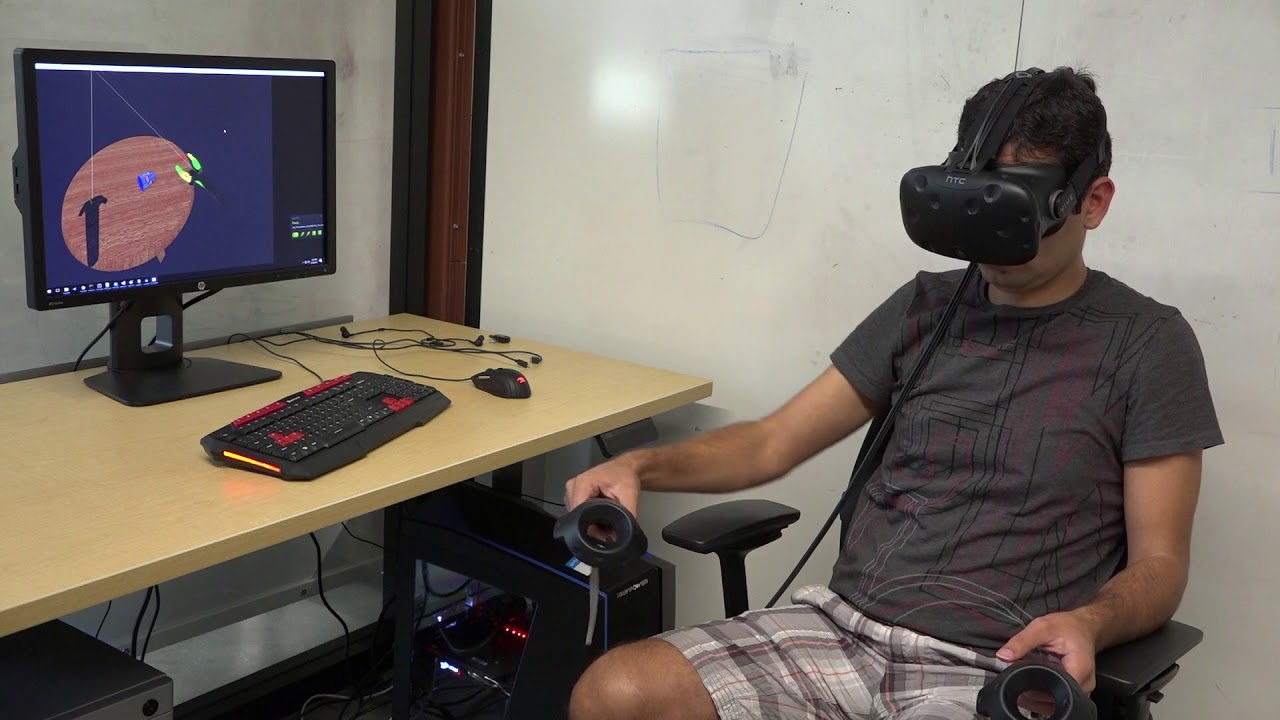 Data collection in VR - YouTube